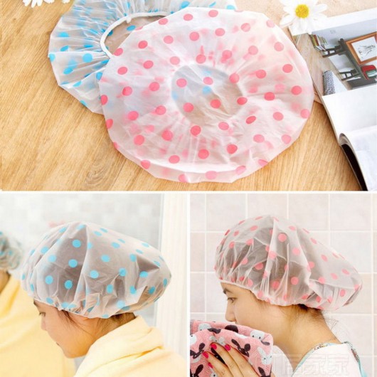 1pcs Shower Cap Printed Design With Elastic ( BIG ) | Shopee Philippines