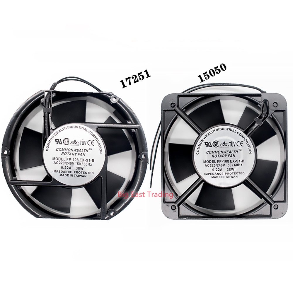 1pcs FP-108EX-S1-B AC220V axial flow fan 15050 control cabinet ...