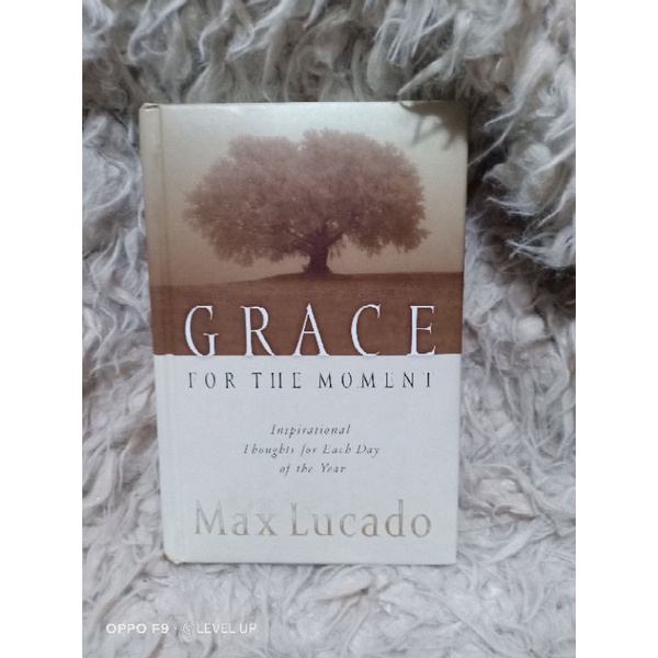 GRACE FOR THE MOMENT by MAX LUCADO (HARDCOVER) | Shopee Philippines