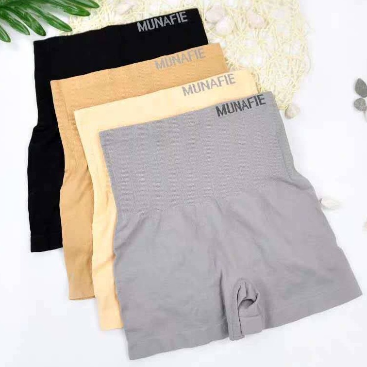 Women's High Waist Munafie Slimming Panty Girdle Cycling Shorts ...