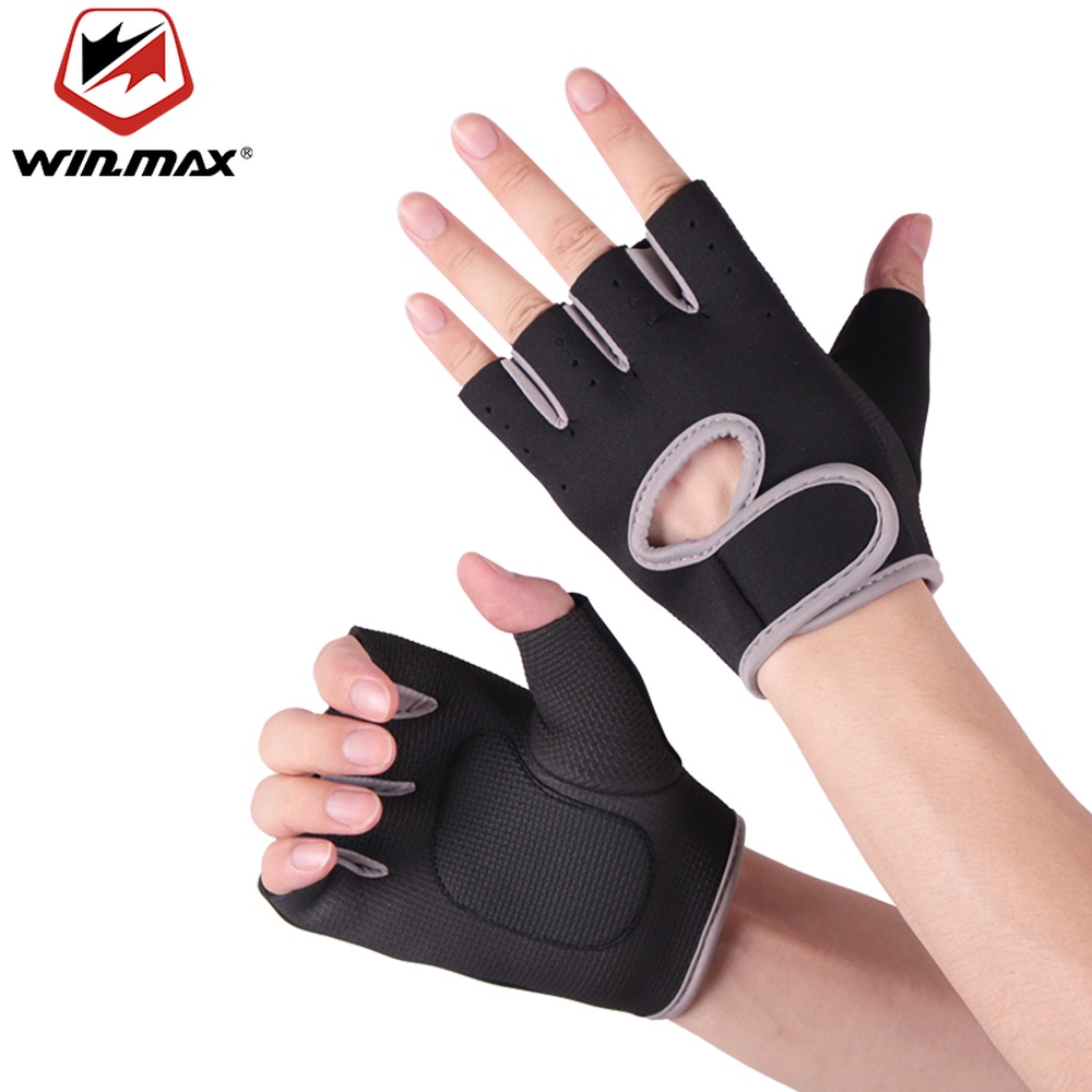 Winmax Gym Fitness Gloves Breathable Silica Gel Body Training ...