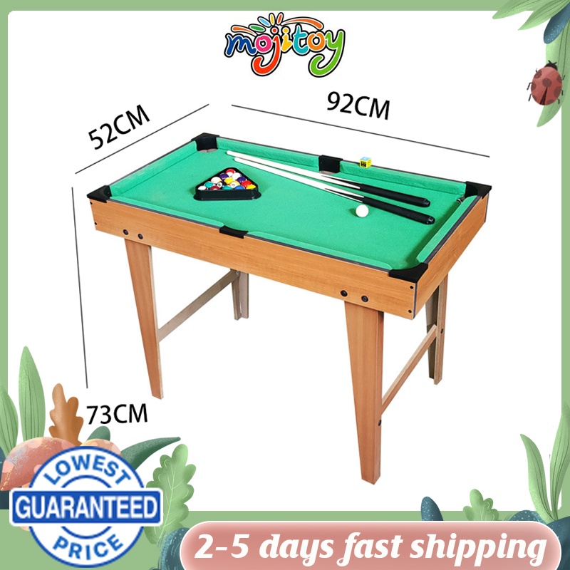 Mini Billiard Table 36x20 Inches Wooden Kids Boy Gift Tabletop Pool Table Set Taco Billiards ...