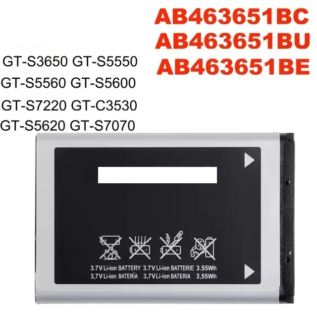 Mstar samsung Battery S3650，S5600，C3510，B3410,C3222/AB463651BU For ...