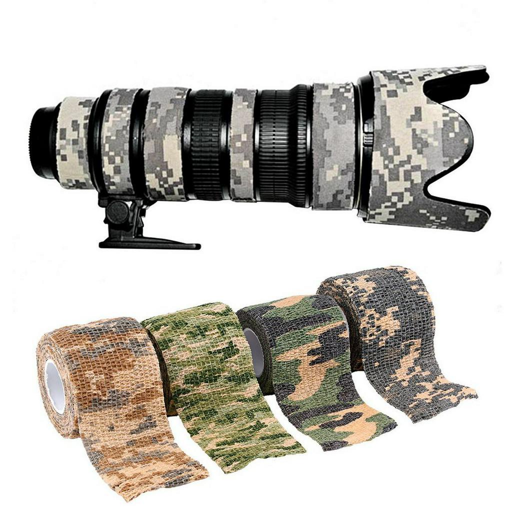【YZZG】Elastic Camouflage Waterproof Outdoor Hunt Camping Stealth Camo ...