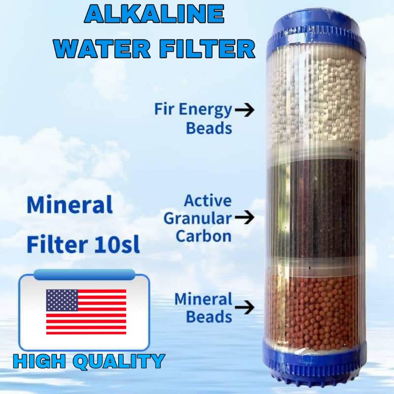 Alkaline water filter Alkaline Mineral replacement filter | Shopee ...