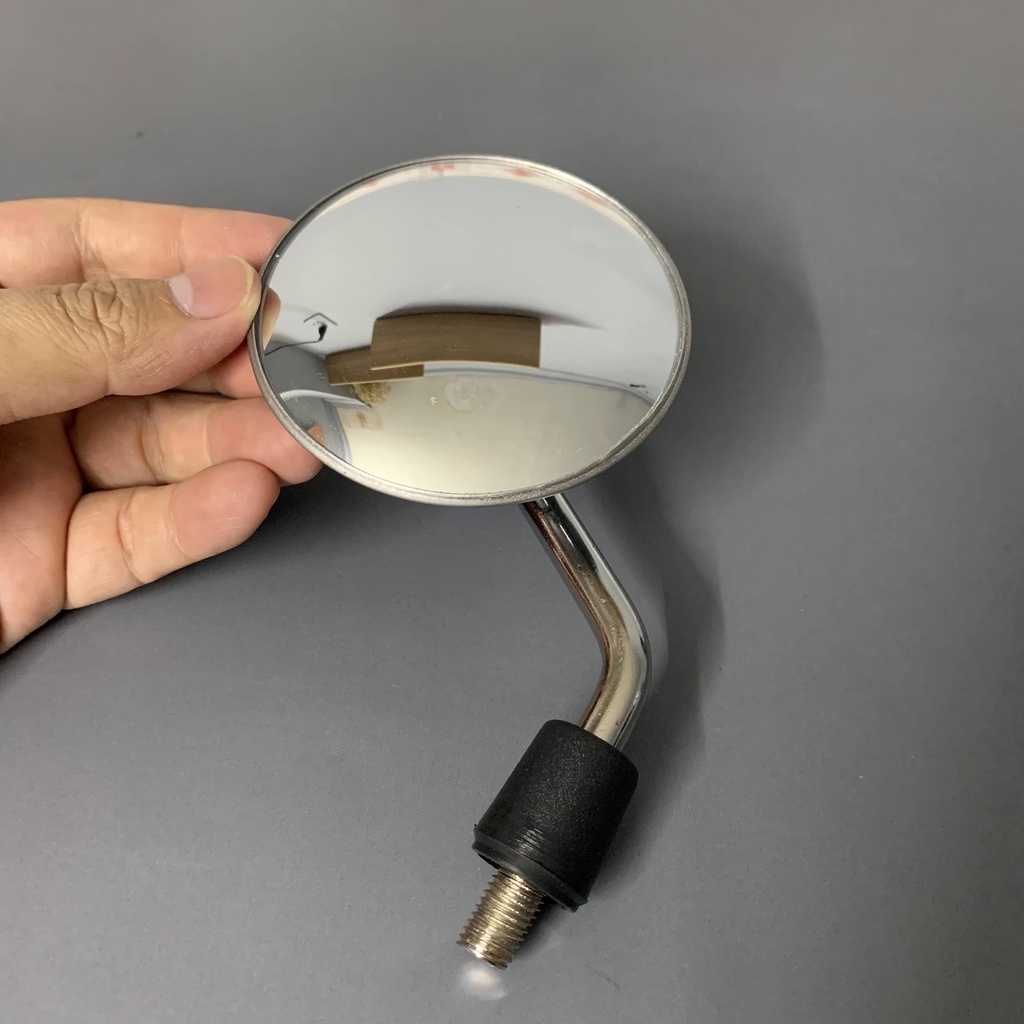 Mini convex mirror mounted on all motorbike models - Convenient 10mm ...