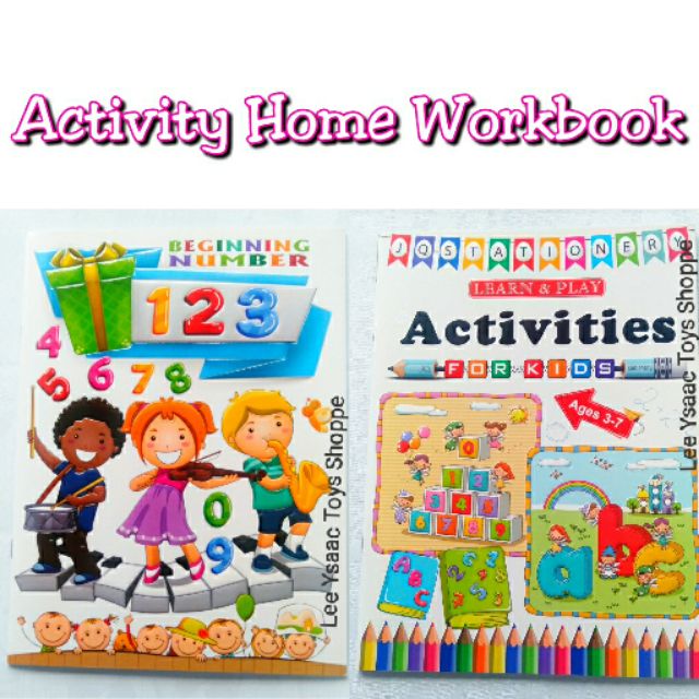Home Work Book Activity for kids | Shopee Philippines