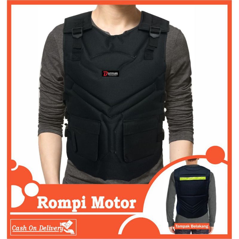 Motorcycle VEST TOURING BODY PROTECTOR CHEST PROTECTOR ANTI WIND RAIDER ...