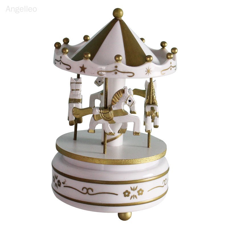 Carousel Music Box Home Decor for Living Room, Nursery, Party Props ...