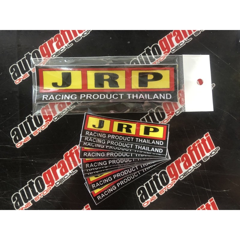 JRP Racing Product Thailand Sticker (1pc) | Shopee Philippines