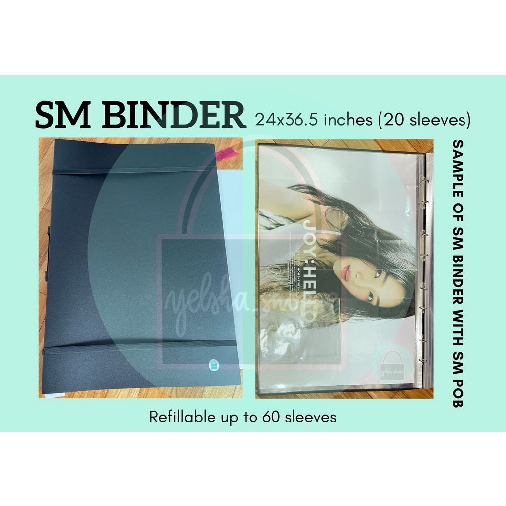 A1 Poster Binder / SM Poster Binder / A1+ Poster Binder / Kpop Poster ...