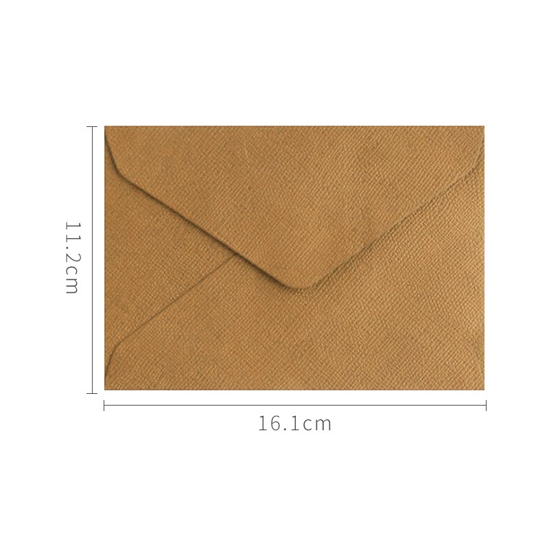 Classical Retro Linen Textured Envelope Romantic Pure Color Letterhead ...
