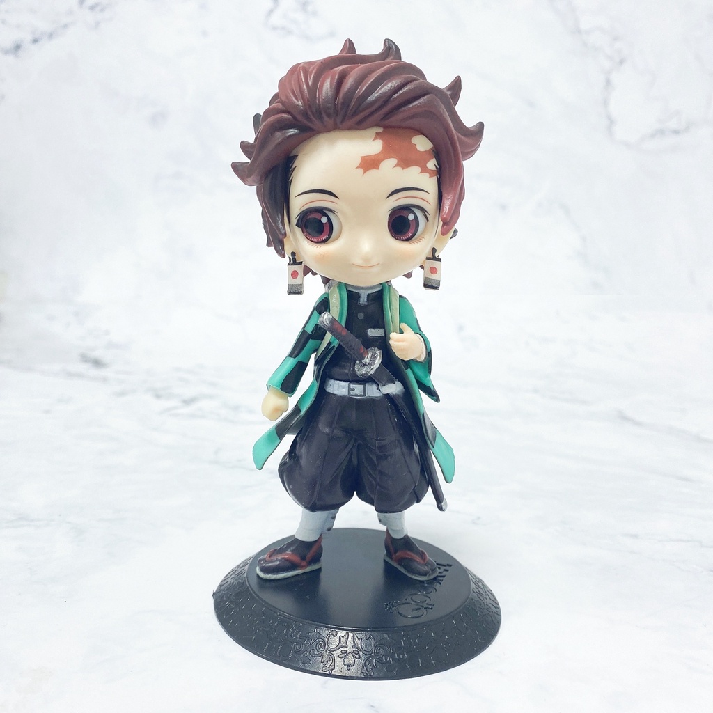 [15cm]Demon Slayer figures backpack Tanjiro model hand-made anime ...