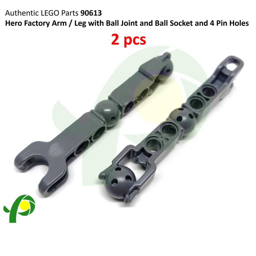 LEGO Parts 90613 Hero Factory Arm Leg Ball Joint Ball Socket 4 Pin ...