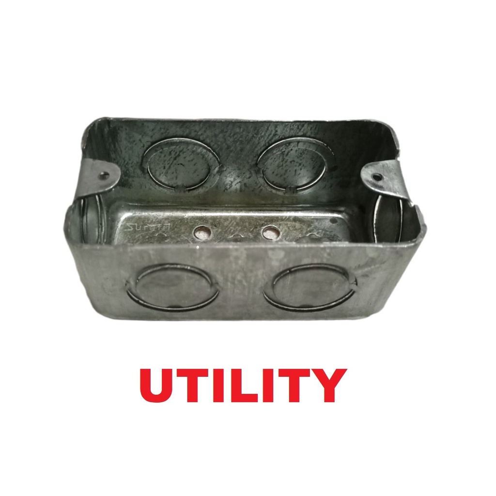 ELECTRICAL METAL BOX UTILITY BOX JUNCTION BOX | Shopee Philippines