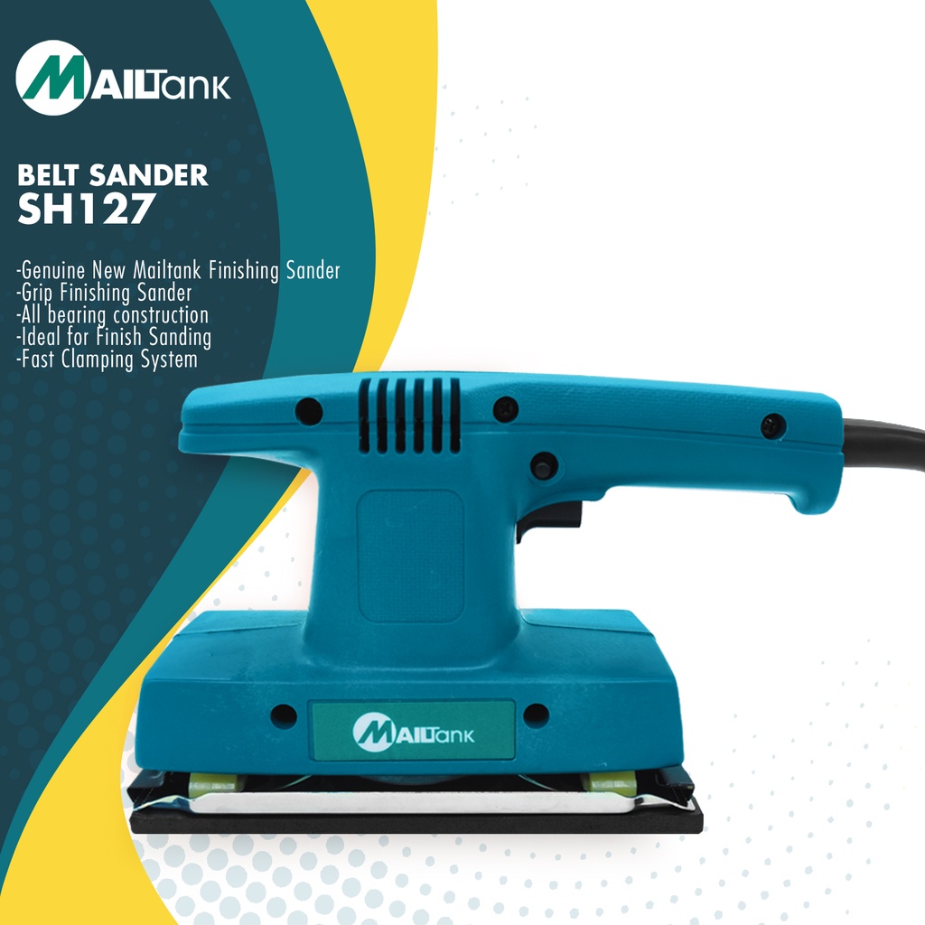 MAILTANK (SH127) Belt Sander used to smooth surfaces abrasion on wood ...