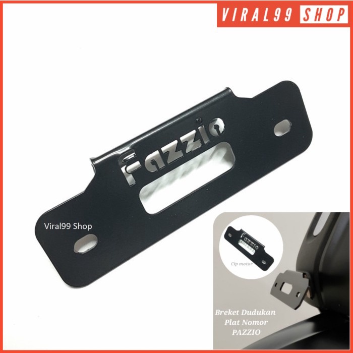 Yamaha FAZZIO Motorcycle Plate Coaster Iron Bracket | Shopee Philippines
