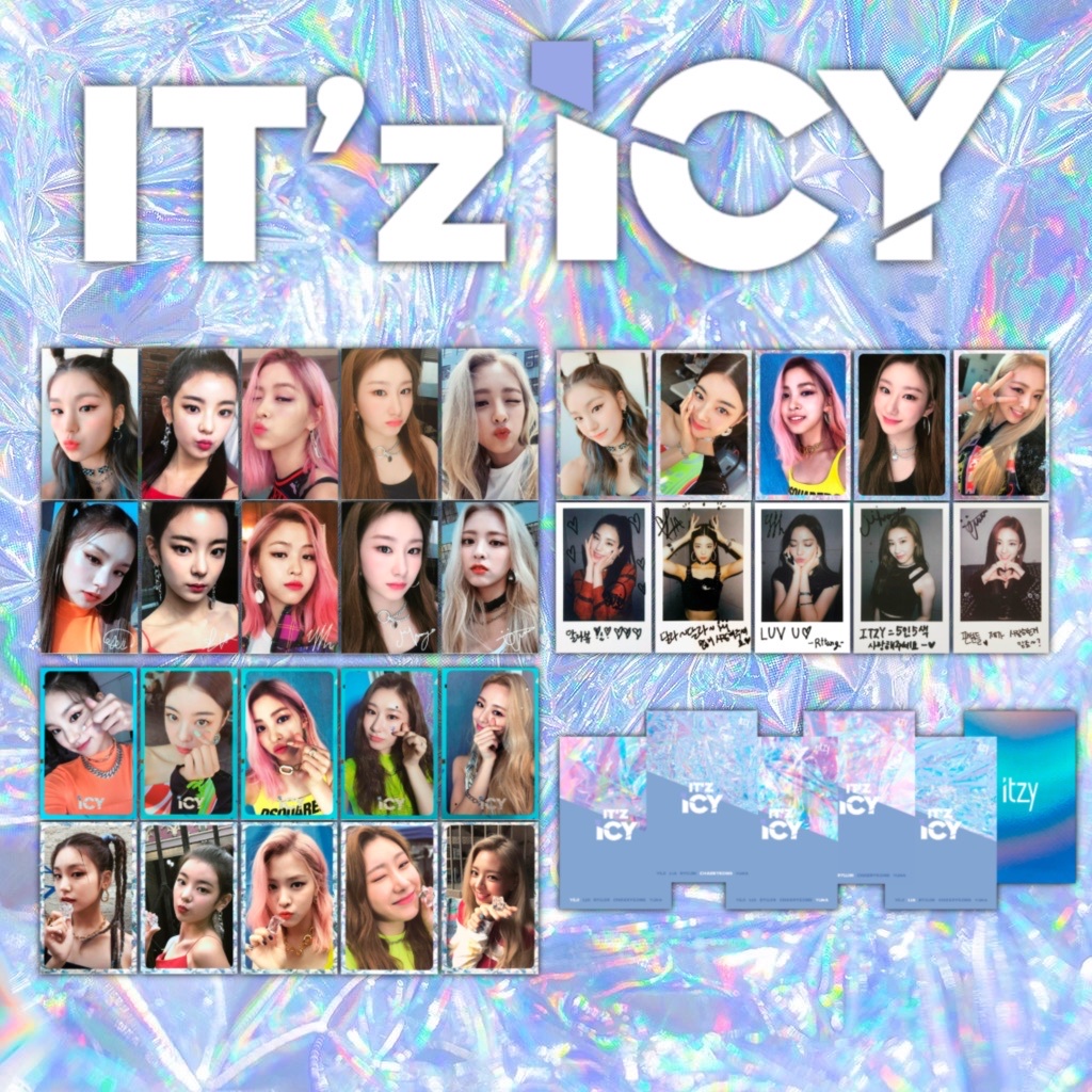 MIDZY ITZ ICY FANMADE PHOTOCARD | Shopee Philippines