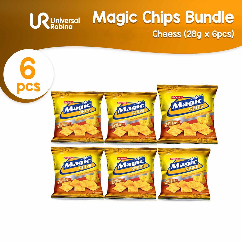 6 x Magic Chips Cheese (28g) | Shopee Philippines