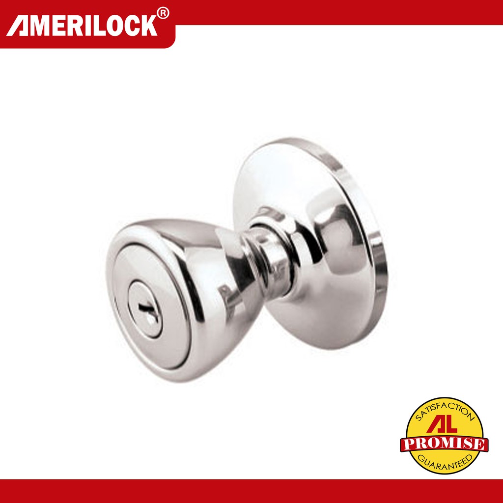 AMERILOCK Door Knob for Bedroom Tubular Lockset Kwikset Series (AL 5761 ...