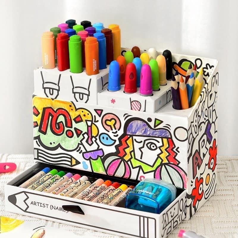 Mideer Organic Color Set - Creative Artist Box 4 In 1 | Shopee Philippines