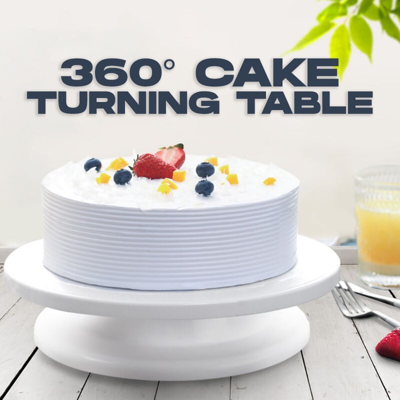 Cake Stand Turning Table Cake Decorating Turntable Stand, Cake Table ...