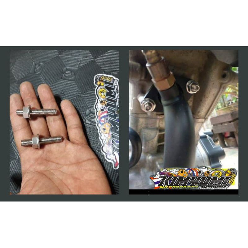 pipe bolts stainless (Raider Fi o carb)sniper o smash 115 o GTR150Fi ...