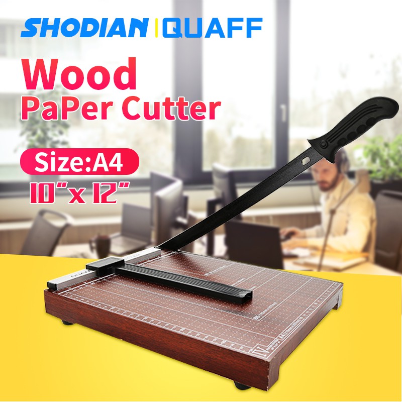Quaff Paper Cutter Wood / Metal Base [ A4 // A3 // B4 // A5 ] High ...