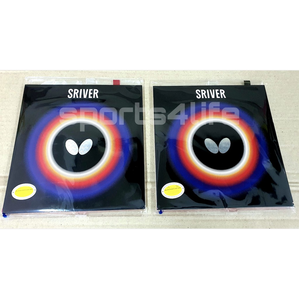 Butterfly Sriver Table Tennis Rubber (Japan Brand Butterfly Rubber ...