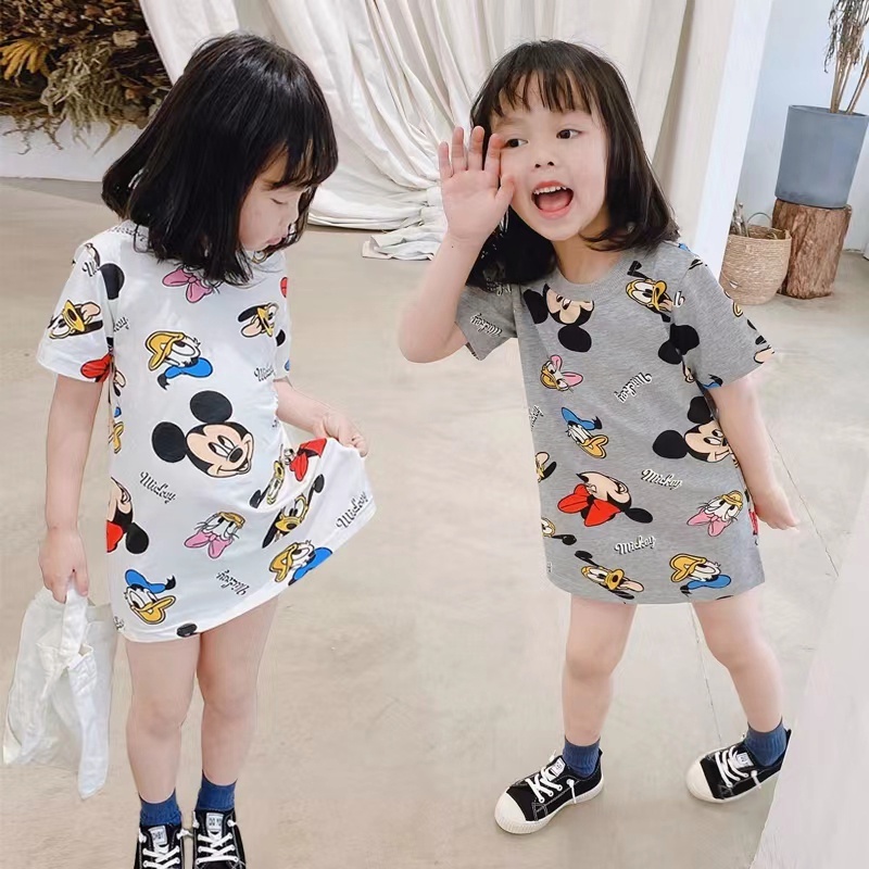 MICKIE Children Clothes With Cartoon Character Printing T-shirt for ...