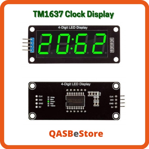 0.56 Inch TM1637 4Bit Digital LED 7Segment Clock Tube Display for ...