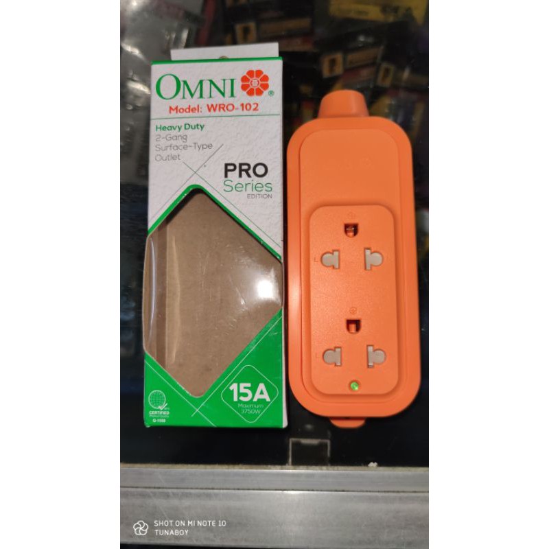 Omni 2 Gang Universal Outlet With Ground Extension 15Amps WRO102 Up To ...