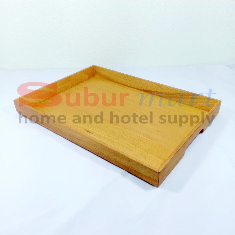 Tray/ Wooden Tray/ Stackable Tray - 25*35 cm | Shopee Philippines
