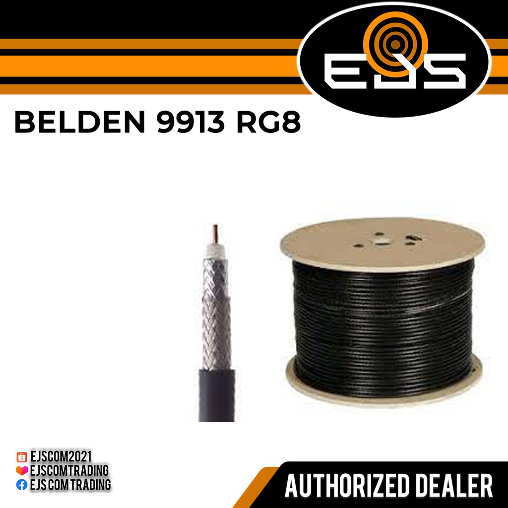 Belden 9913 RG-8 cable for mobile base and aerial antennas original ...