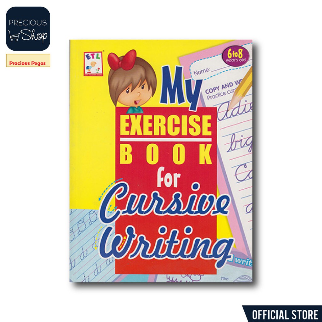 My Exercise Book for Cursive Writing | Shopee Philippines