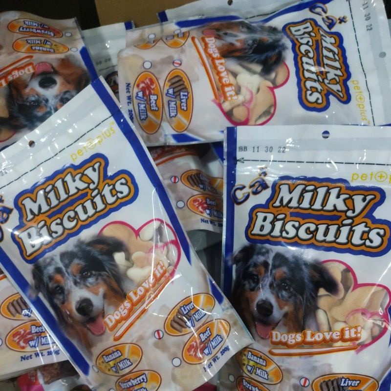 Milky Biscuits (200G) Dog Snacks Biscuits | Shopee Philippines