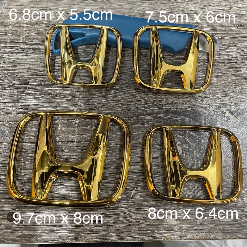 emblem honda gold civic ek eg es logo honda gold honda civic ...