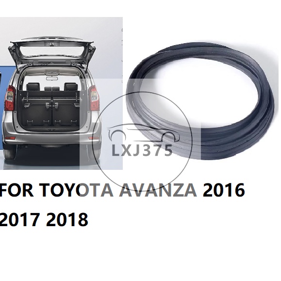 Rear Door Weatherstrip Tailgate Rubber Seal Strip For Toyota AVANZA ...