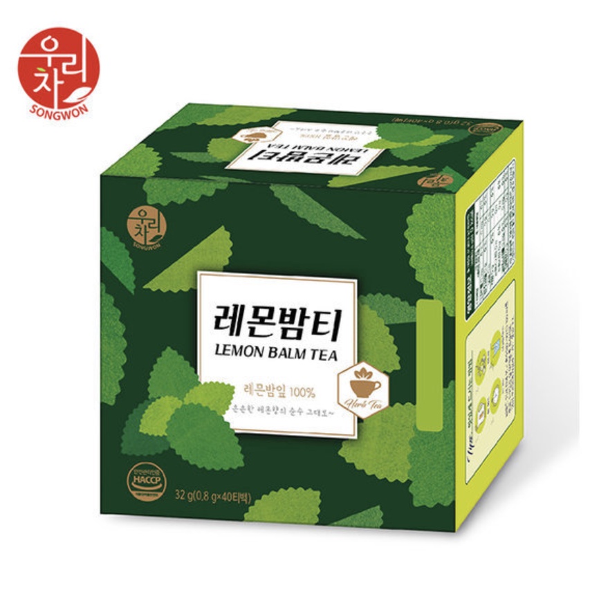 [Songwon] Lemon Balm Tea 40T from Seoul, Korea, slimming tea, diet tea ...