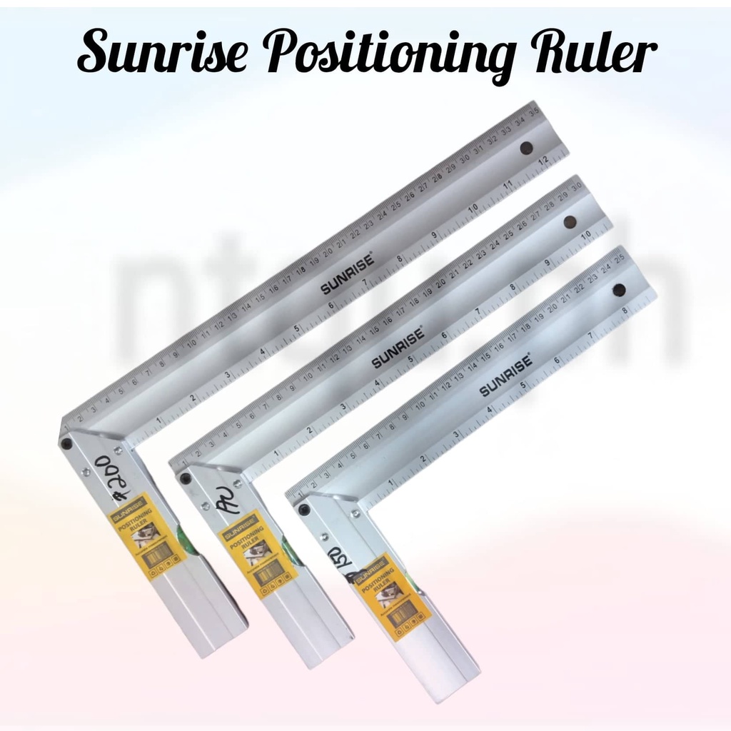SUNRISE POSITIONING RULER SQUALA | Shopee Philippines