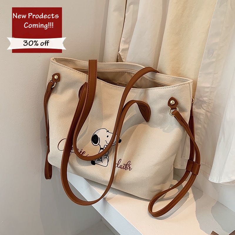 Casual Backpack Versatile Bag Canvas Bag Women's Summer Large Capacity ...