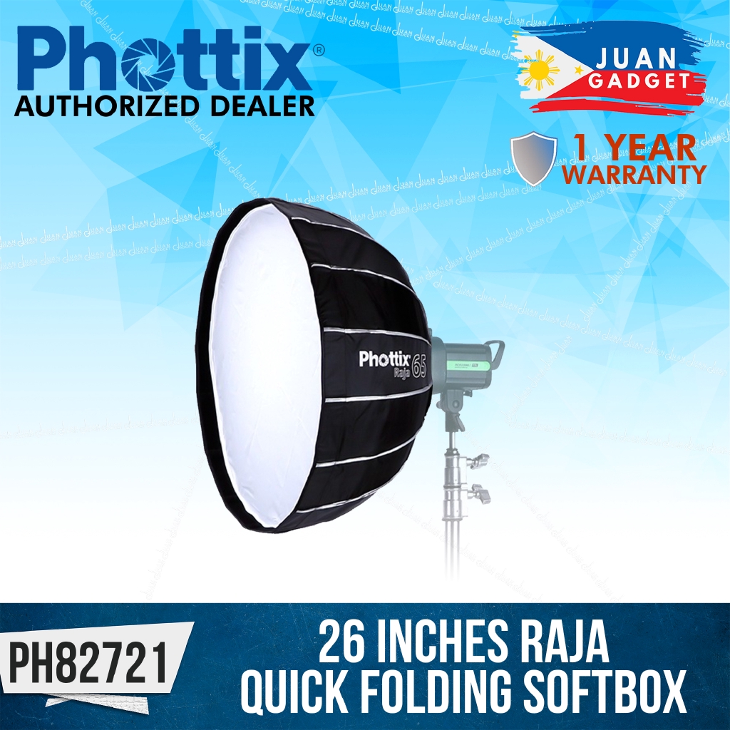 Phottix Raja Quick Folding Softbox 65cm or 26 Inches | Shopee Philippines