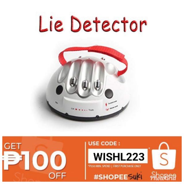 LIE DETECTOR TEST GAME | Shopee Philippines