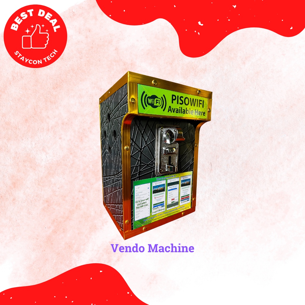 PisoWifi Box Vendo Machine Box | Shopee Philippines