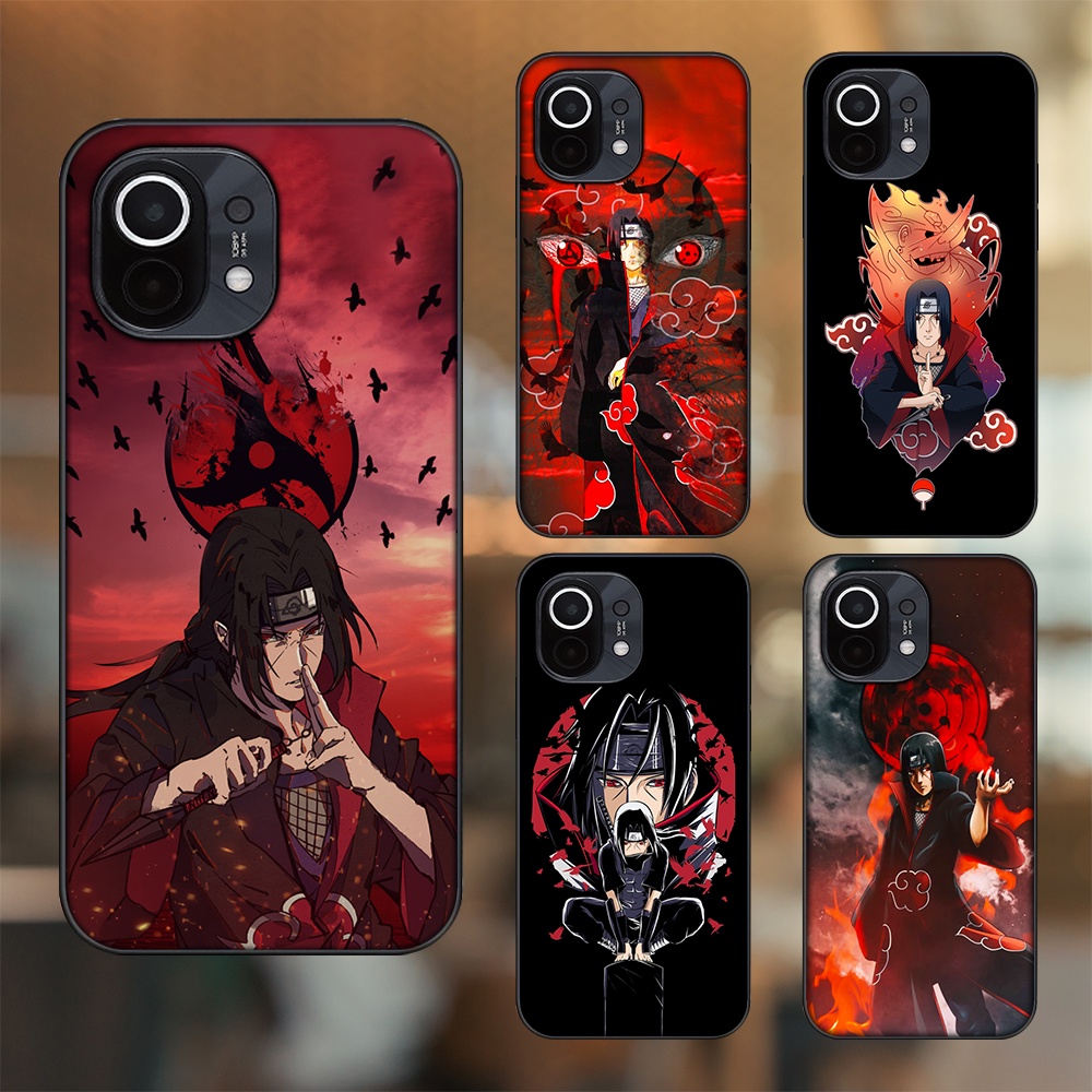 Xiaomi Mi 11 case with black border printed with Uchiha Itachi Naruto ...