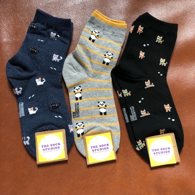 Korean Socks - Scattered Animals - Iconic Socks | Shopee Philippines