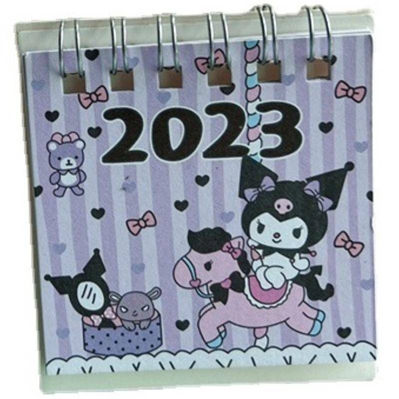 Kawaii mini Sanrio Cartoon Animal 2023 Desk Calendars Cute Daily ...