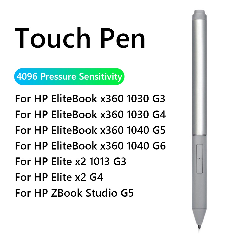 4096 Stylus Pen G3 (6SG43UT) For HP EliteBook X360 830 G8 G9 Laptop ...