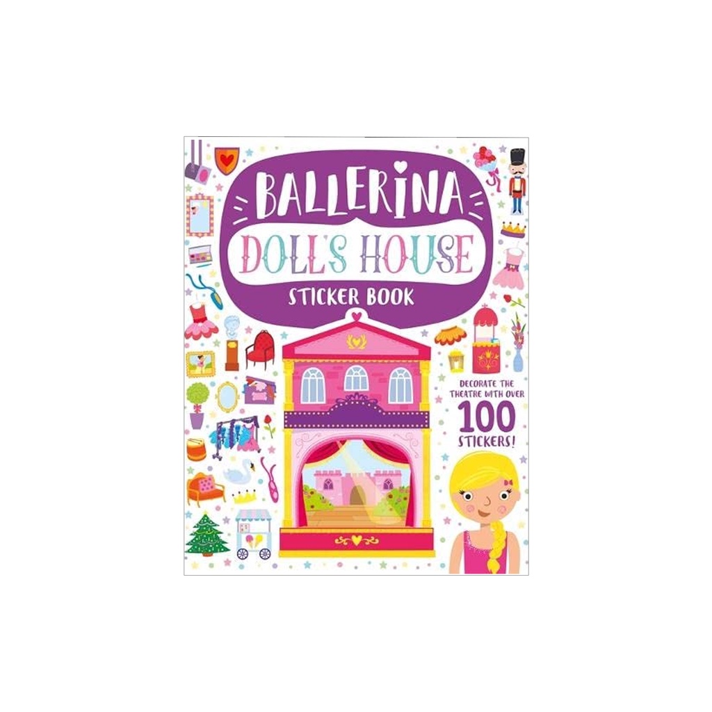 WS DOLL'S HOUSE STICKER BOOK-BALLERINA (ACTIVITYBOOK) | Shopee Philippines
