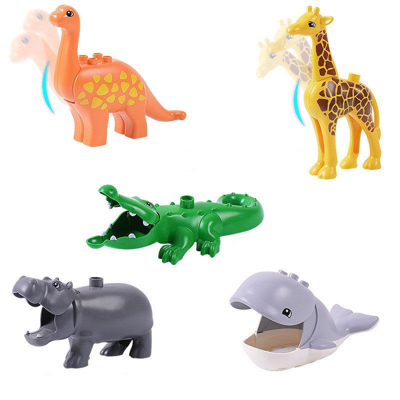 Duplo Animals DIY Farm Figures Kids Toys DIy Figures Big Size Building ...
